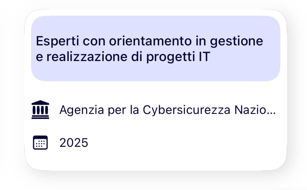 Concorso Agenzia Cybersicurezza Esperti: Date Ufficiali