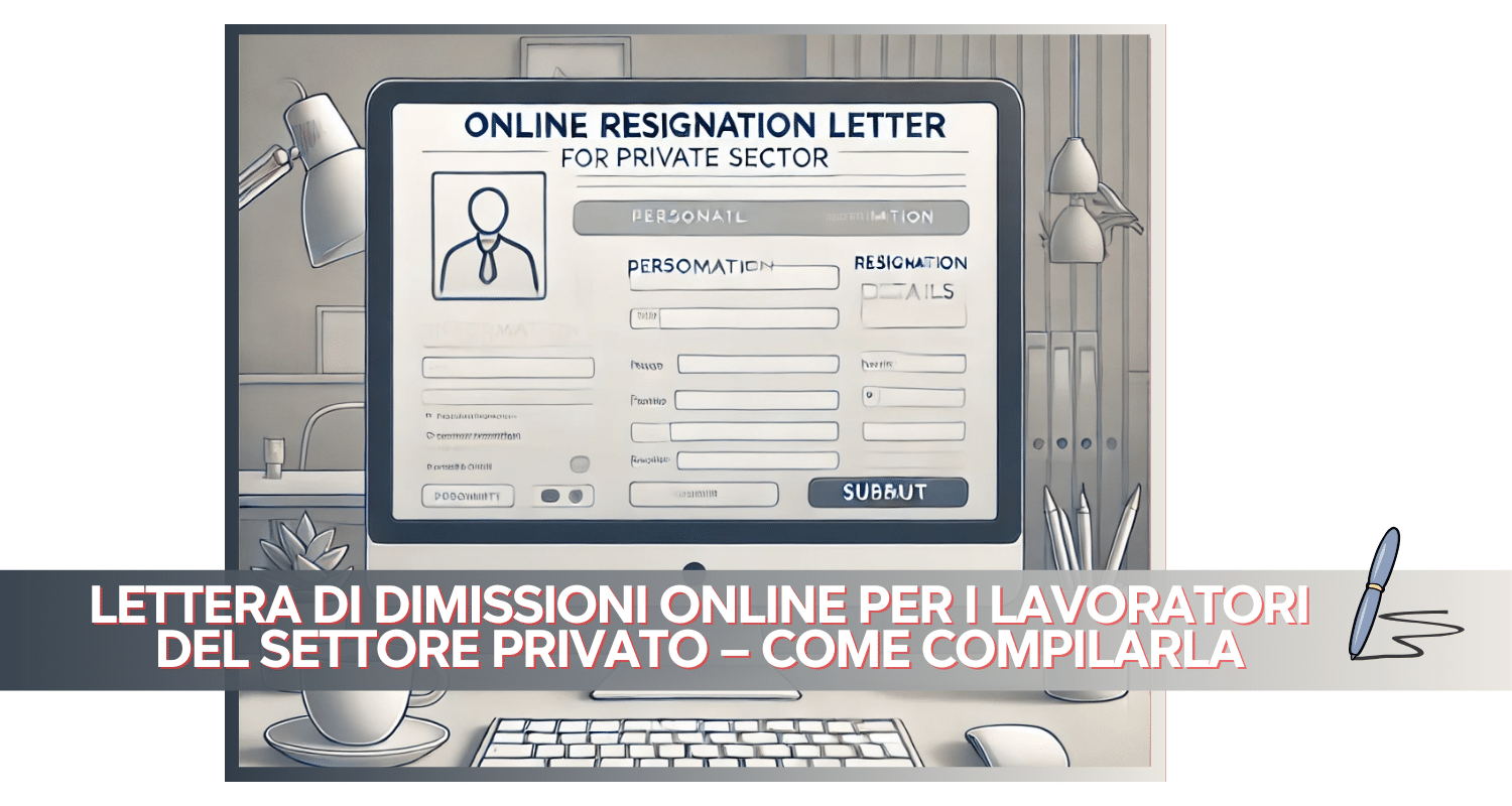 Lettera di dimissioni online: una guida completa passo dopo passo