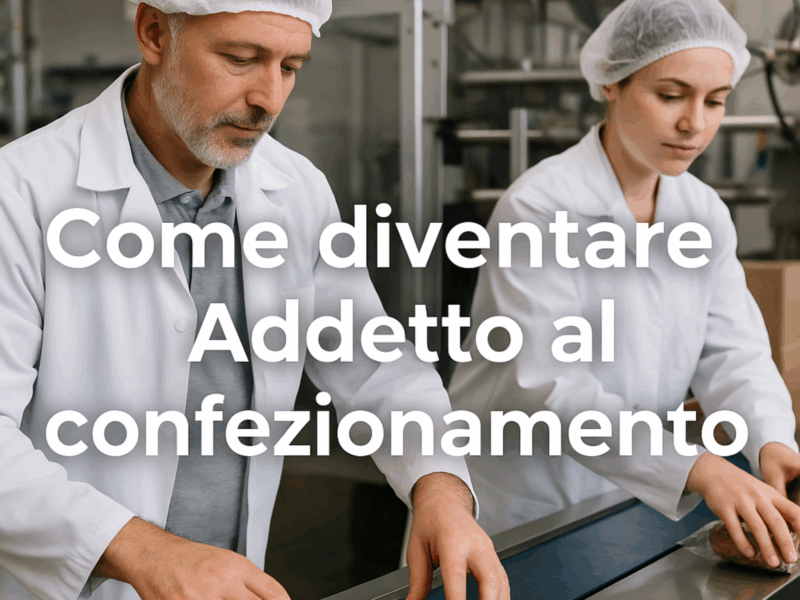 Come diventare Addetto al confezionamento in pochi passi