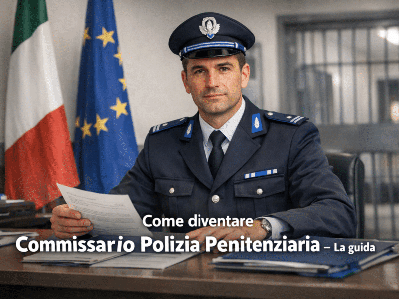 Diventare Commissario Polizia Penitenziaria e Concorso