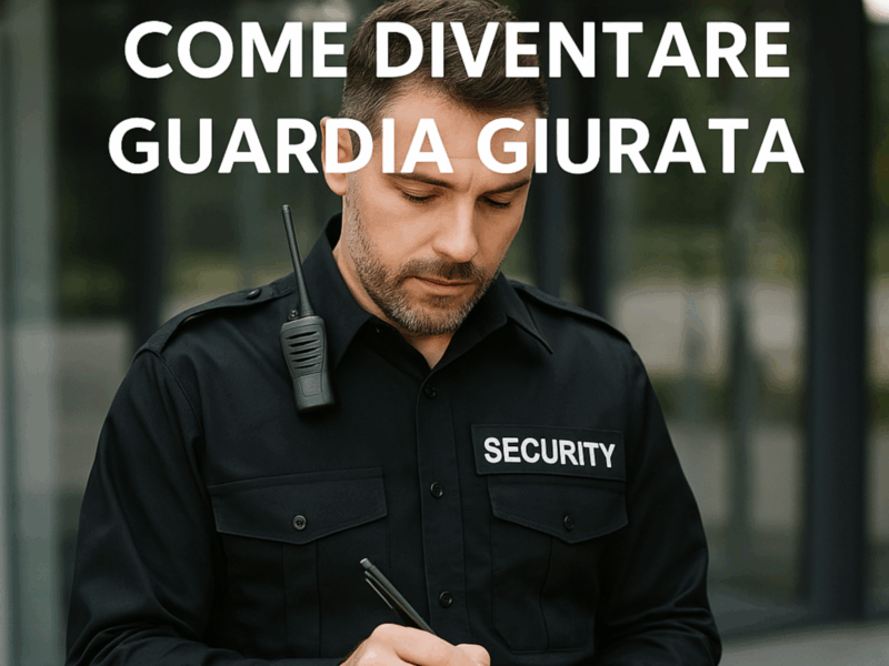 Come diventare Guardia Giurata: requisiti e sfide