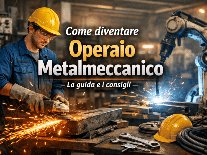 Diventare Operaio Metalmeccanico nel Settore Industriale