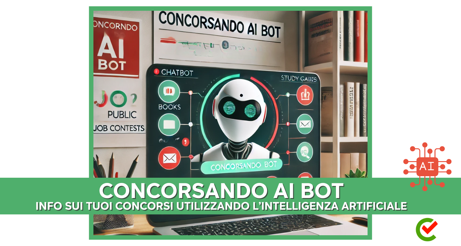 Concorsando AI BOT - Info sui concorsi con l'intelligenza artificiale