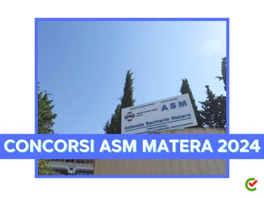Concorsi ASM Matera 2024 - 400 posti in arrivo