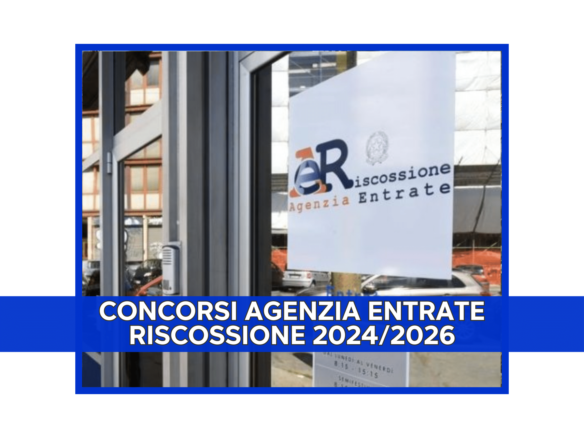 Concorsi Agenzia delle Entrate Riscossione: Bandi Online