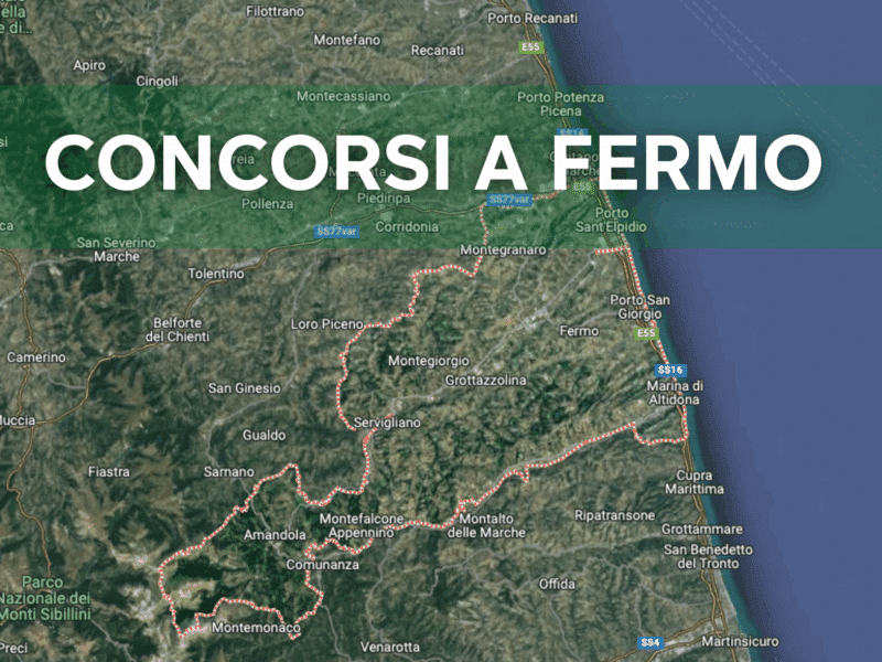 Guida ai principali concorsi banditi a Fermo 2026!