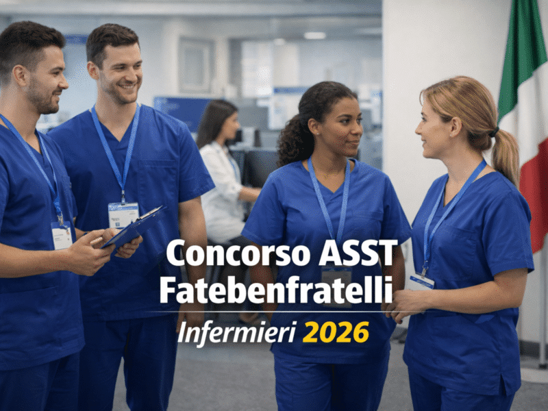 Concorso ASST Fatebenefratelli Infermieri 2026: 50 posti