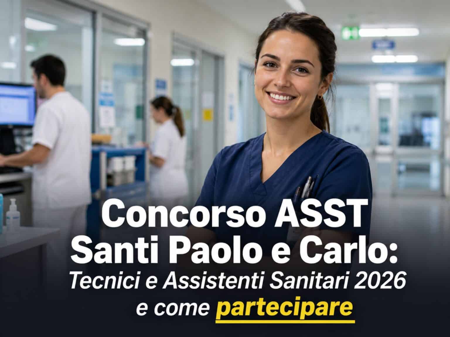 concorso asst santi paolo e carlo tecnici e assistenti sanitari