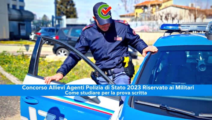 Quiz Concorso Allievi Agenti Polizia di Stato 2023 - Civili