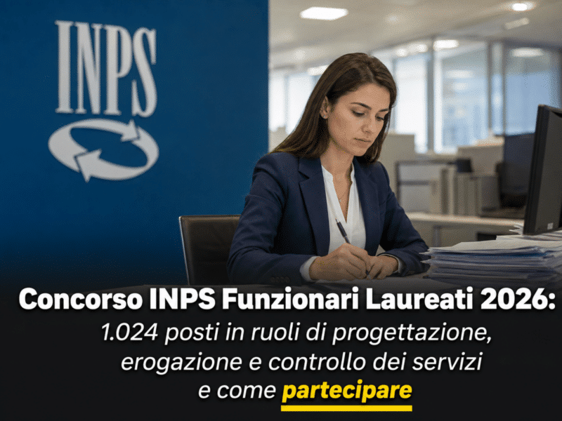 Quiz Concorso Funzionari PECS INPS 2026 – Banca dati di esercitazione
