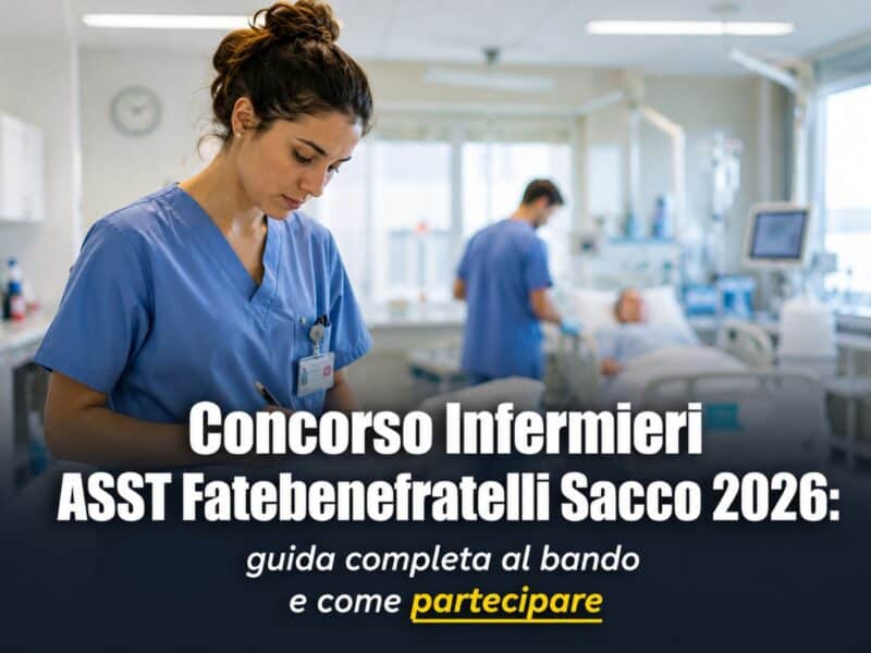 Concorso ASL Rieti OSS e Infermieri 2026: 75 posti
