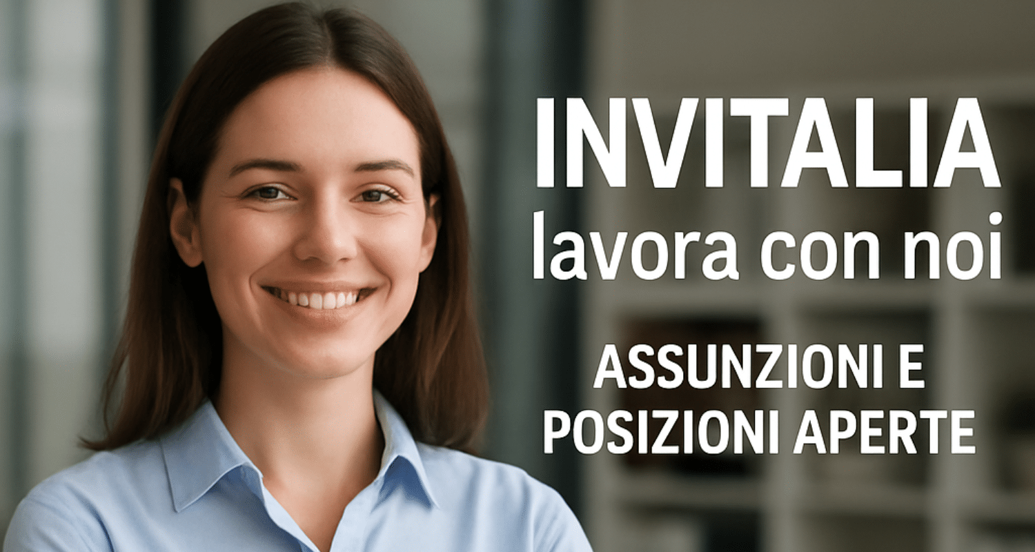 Invitalia lavora con noi: Opportunità di Carriera