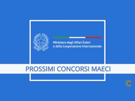 Concorsi MAECI 2024 – Bandi e guide