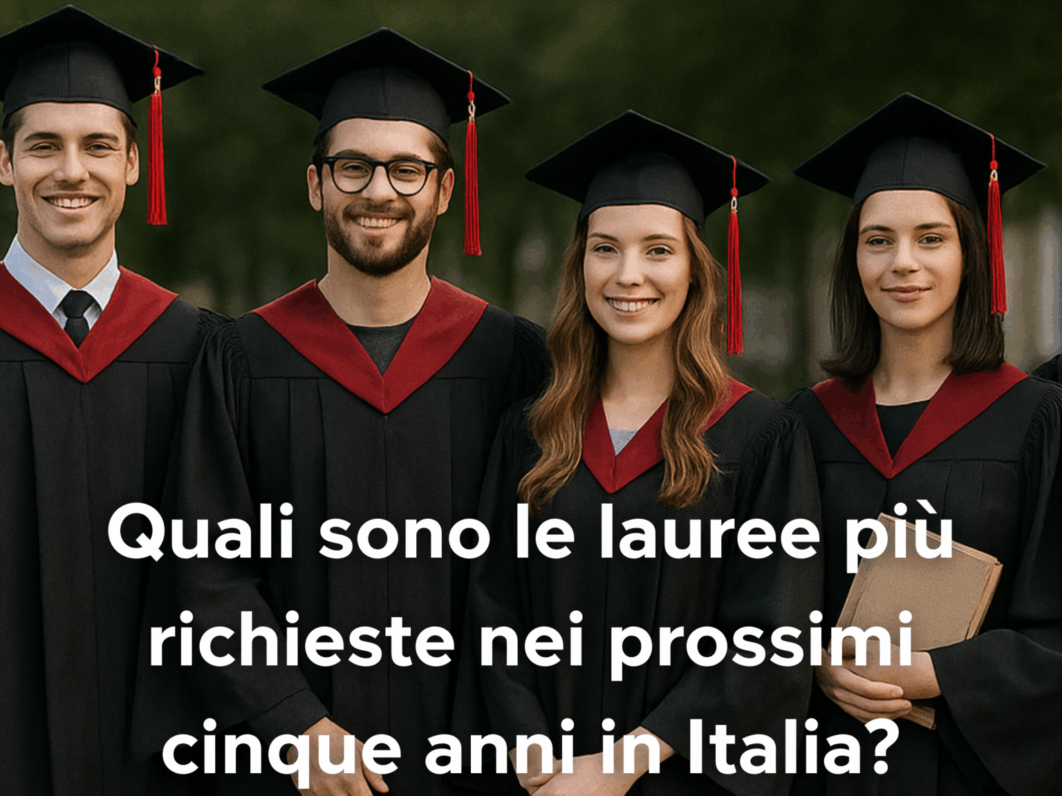 Quali sono le lauree più richieste per il lavoro analisi 2025/2029!