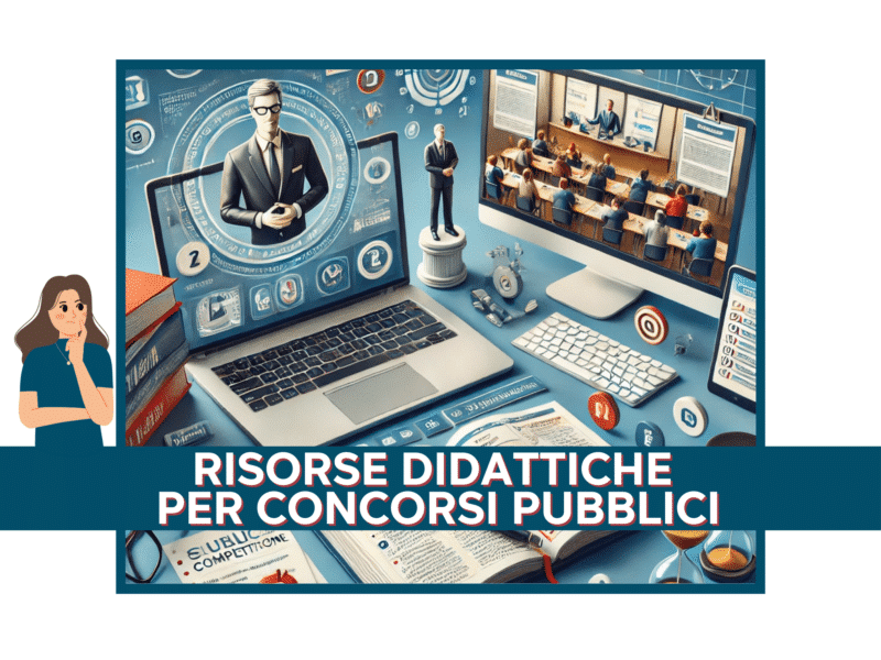 Risorse didattiche per concorsi pubblici: Come studiare al meglio