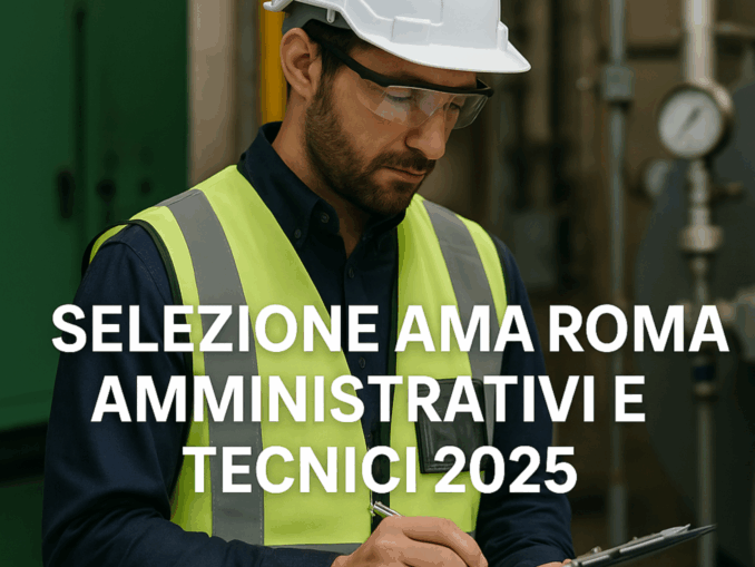 Concorsi Ama Roma: Elenco Aggiornato