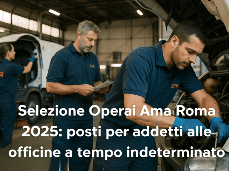 Concorsi Ama Roma: Elenco Aggiornato