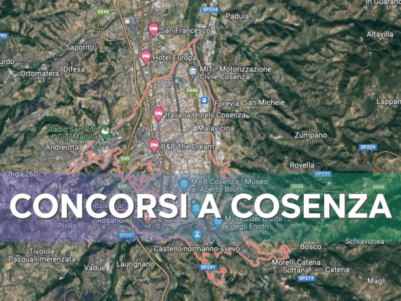 Concorsi Cosenza: Elenco aggiornato dei concorsi non scaduti